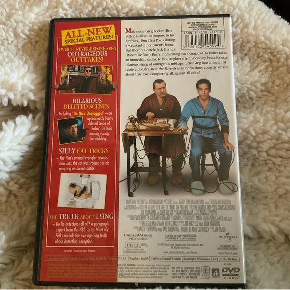 Media | Meet The Parents Free W Bundle Dvd Widescreen Spec Editionover ...